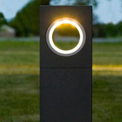 LED Bollard Landscape Lighting 12W IP65 3000K with AC100-265V | Green ...